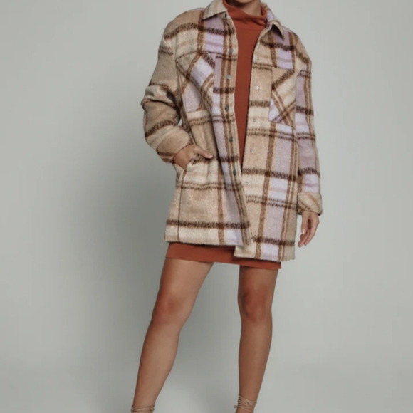 7 Diamonds | Jackets & Coats | 7 Diamonds Saige Longline Shacket | Poshmark